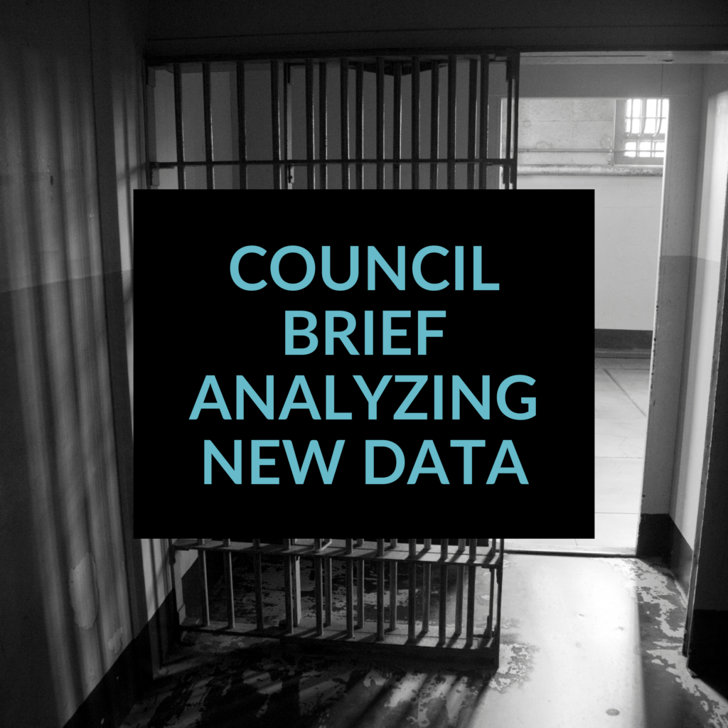 New National Recidivism Report - Council on Criminal Justice