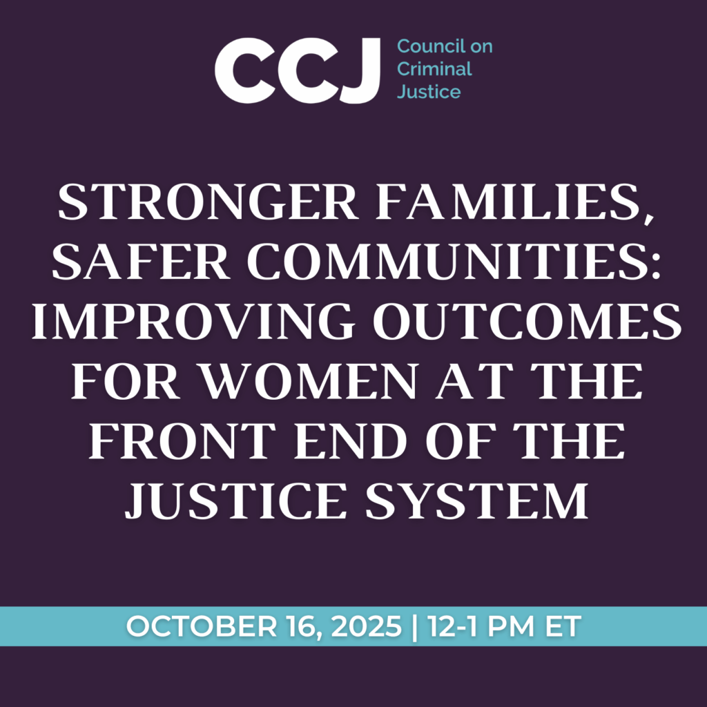 Women's Justice Commission - Council on Criminal Justice