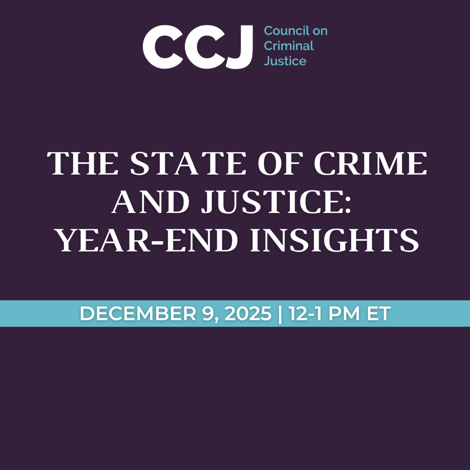 Event Recording: The State of Crime and Justice: Year-End Insights ...